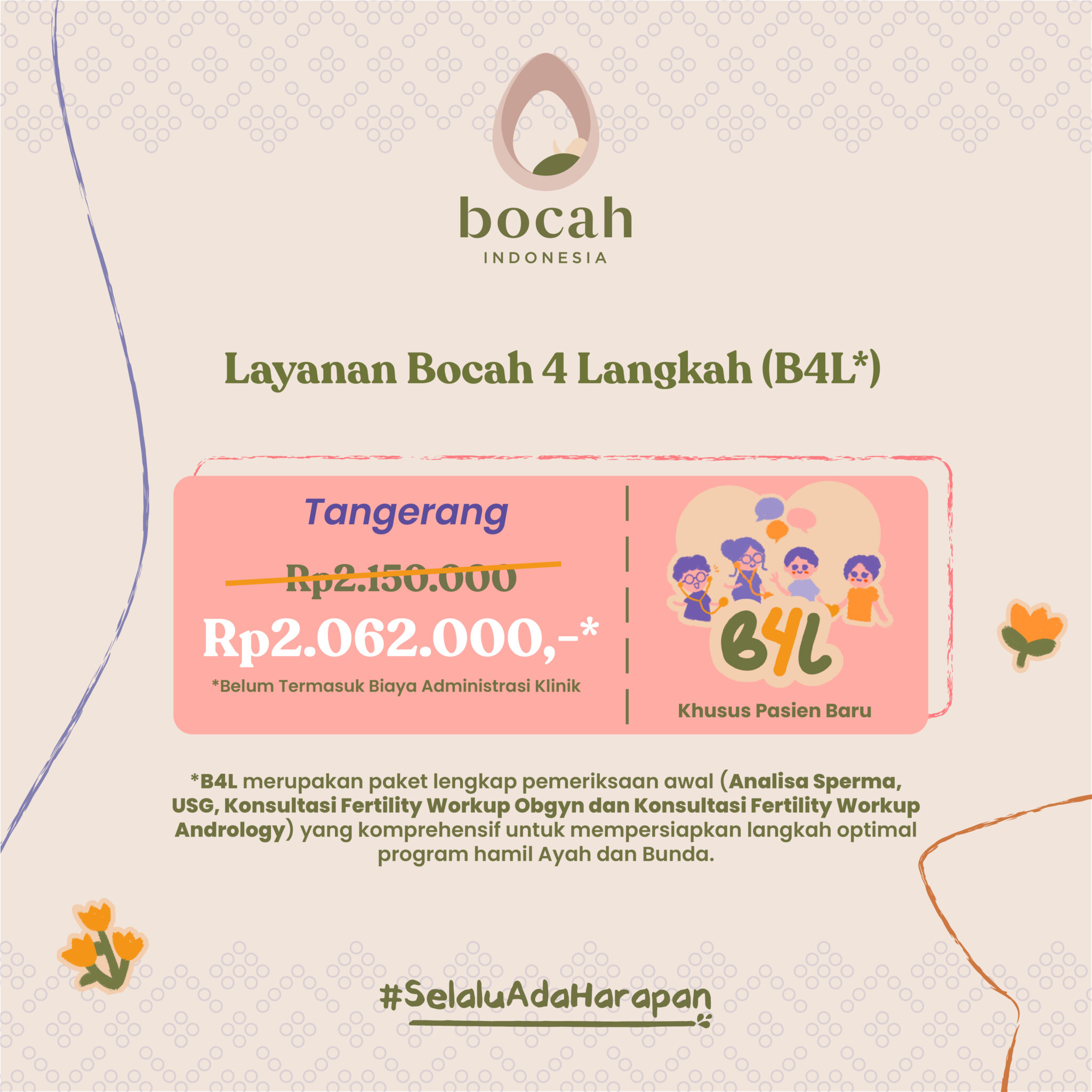 Bocah 4 Langkah (B4L) - Tangerang - Toko Bocah Indonesia